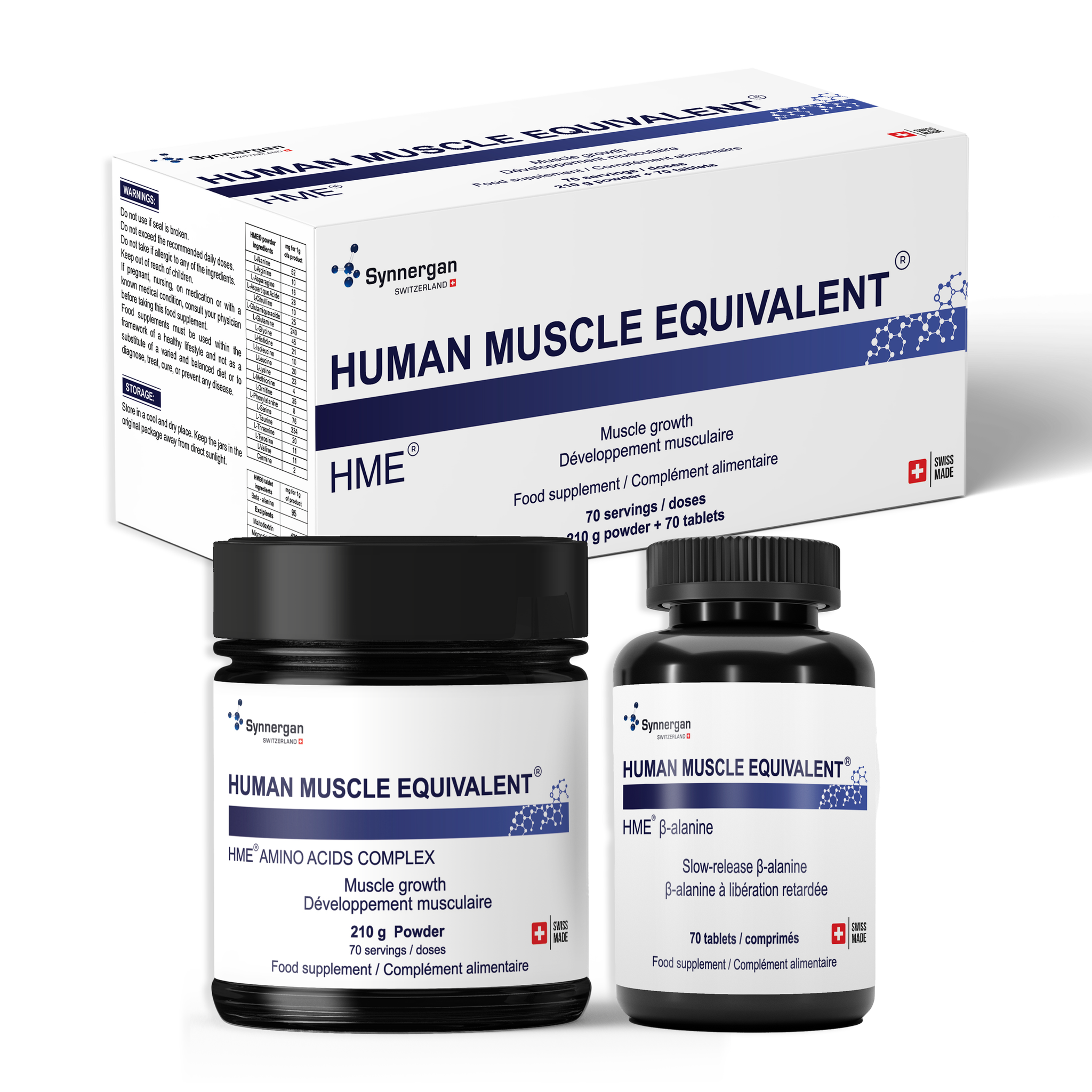 Human Muscle Equivalent® | HME® Amino Acids supplement – Synnergan